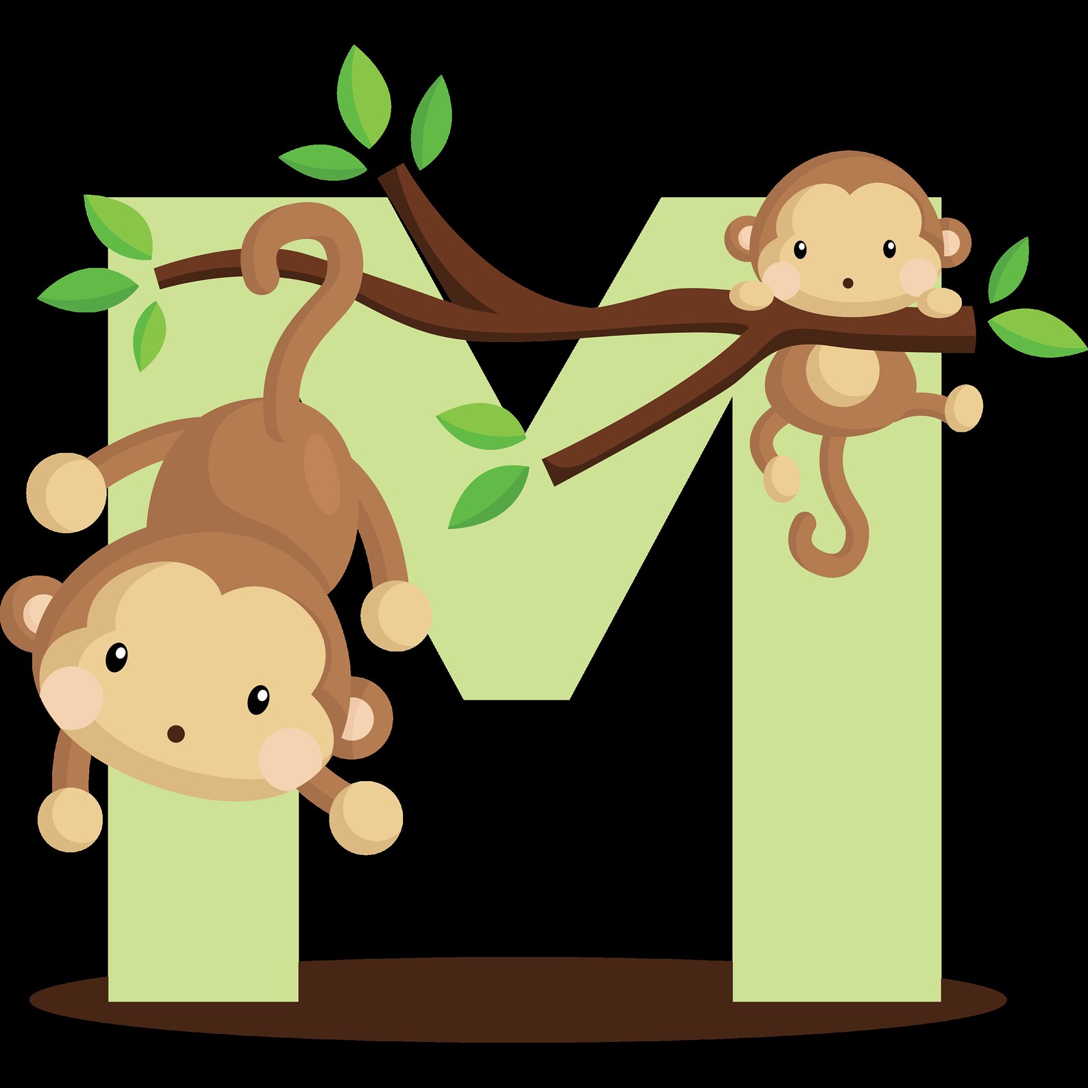 Watercolor Animals A-Z Clipart, Animal Alphabet Clipart, Alphabet ...