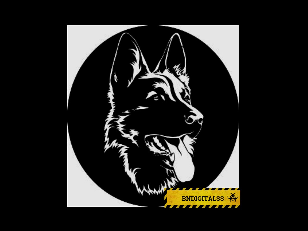 German Shepherd SVG, Dog Svg, Police Dog, German Dog Digital Download ...