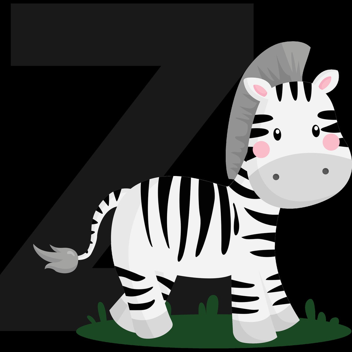 Watercolor Animals A-Z Clipart Animal Alphabet Clipart - Etsy