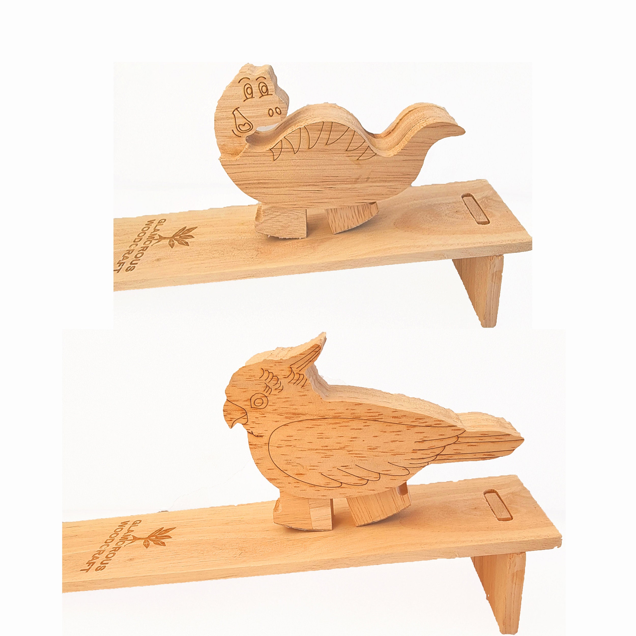 Wooden Ramp Walking Animal | Wooden Gift for Toddlers | Wooden Baby ...