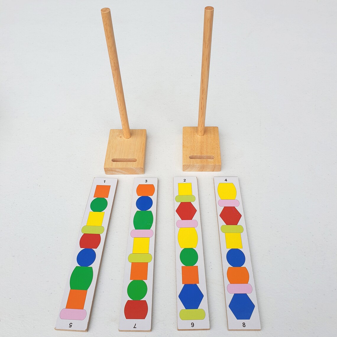 Wooden Lacing Beads Set With a Sturdy Wooden Storage Box - Etsy