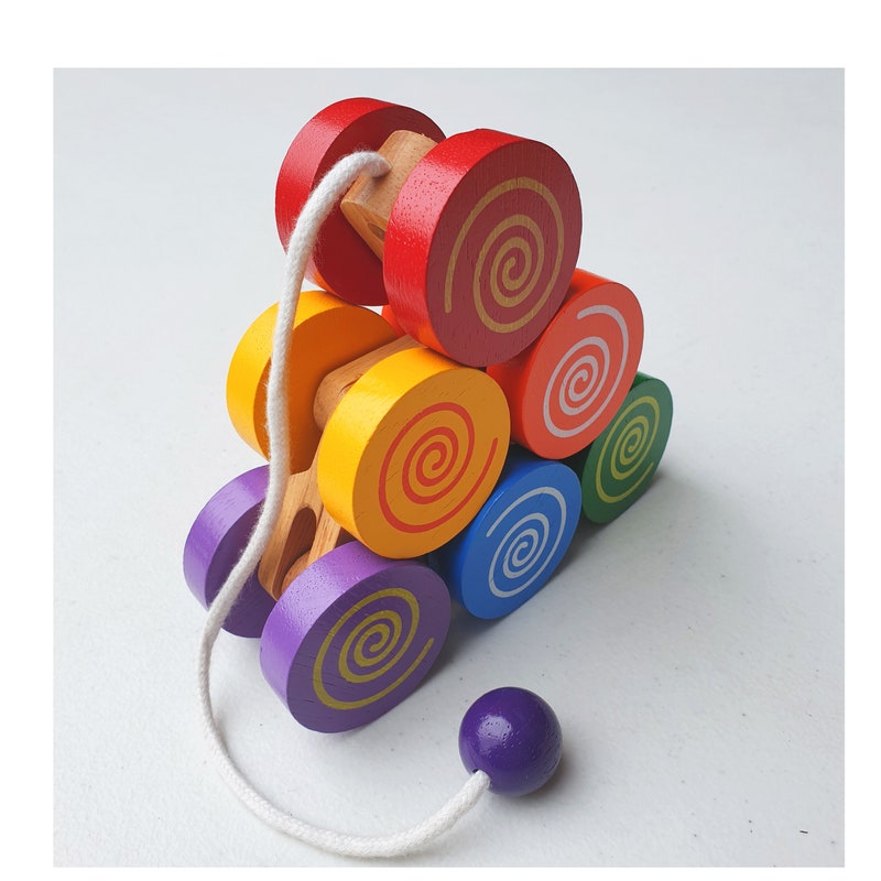 Wooden Pull Toy - Etsy