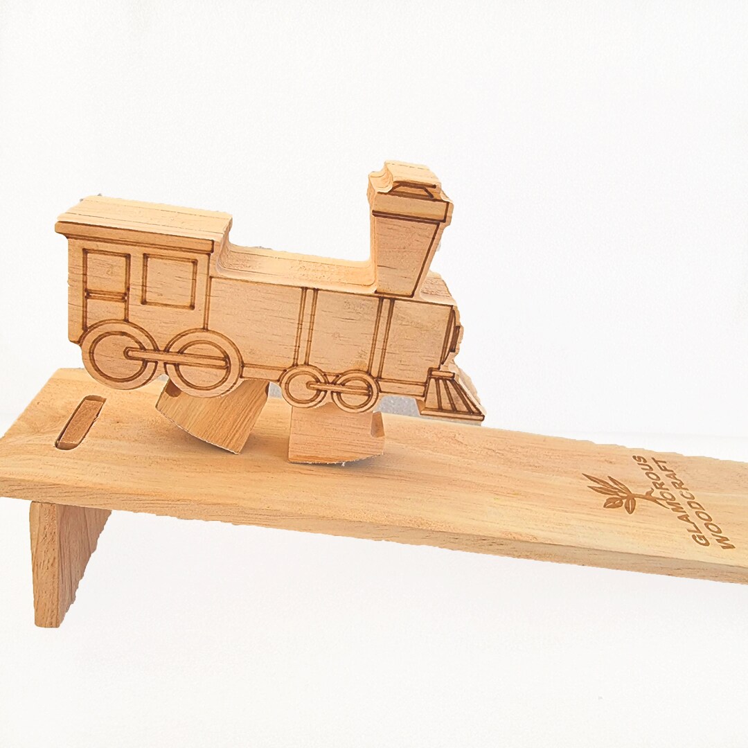 Wooden Moving Train | Wooden Baby Toy | Wooden Baby Gift | Wooden ...