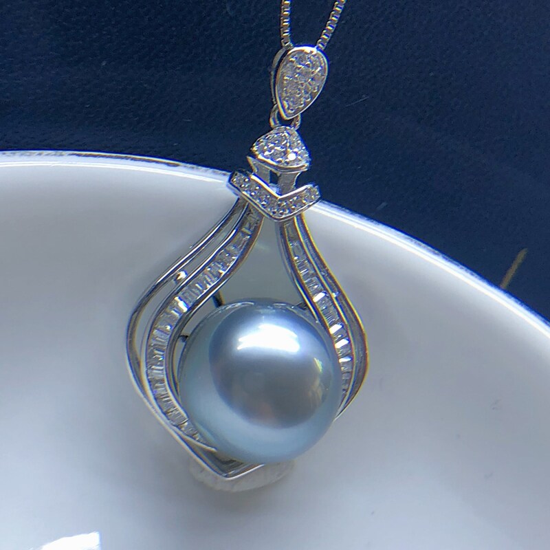 Platinum Pearl Ring - Etsy