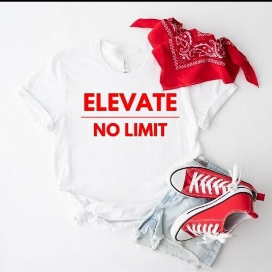 Elevate No Limit Confident Statement Svg Motivational Svg - Etsy