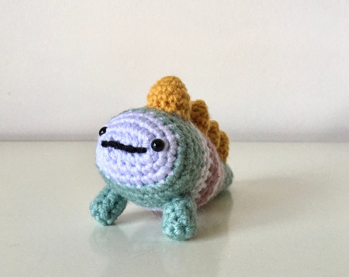Mudskipper Fish Handmade Crochet Amigurumi | Cute Soft Toy Plush ...