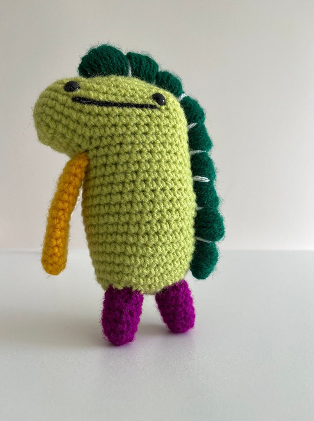 Alligator Handmade Crochet Amigurumi | Cute Soft Toy Plush Decoration ...