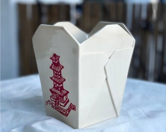 Pottery Take Out Box - Etsy