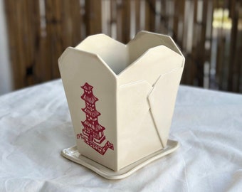 Pottery Take Out Box - Etsy