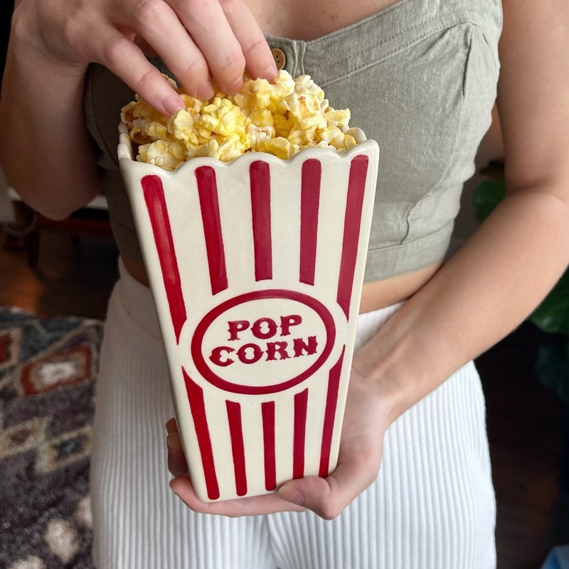Stripe Popcorn Boxes - Etsy