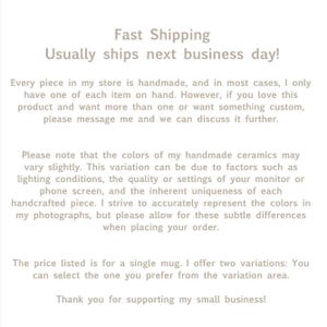 Speckled Stoneware Green Coffee Mug Ceramic Tea Cup Handmade Clay ...