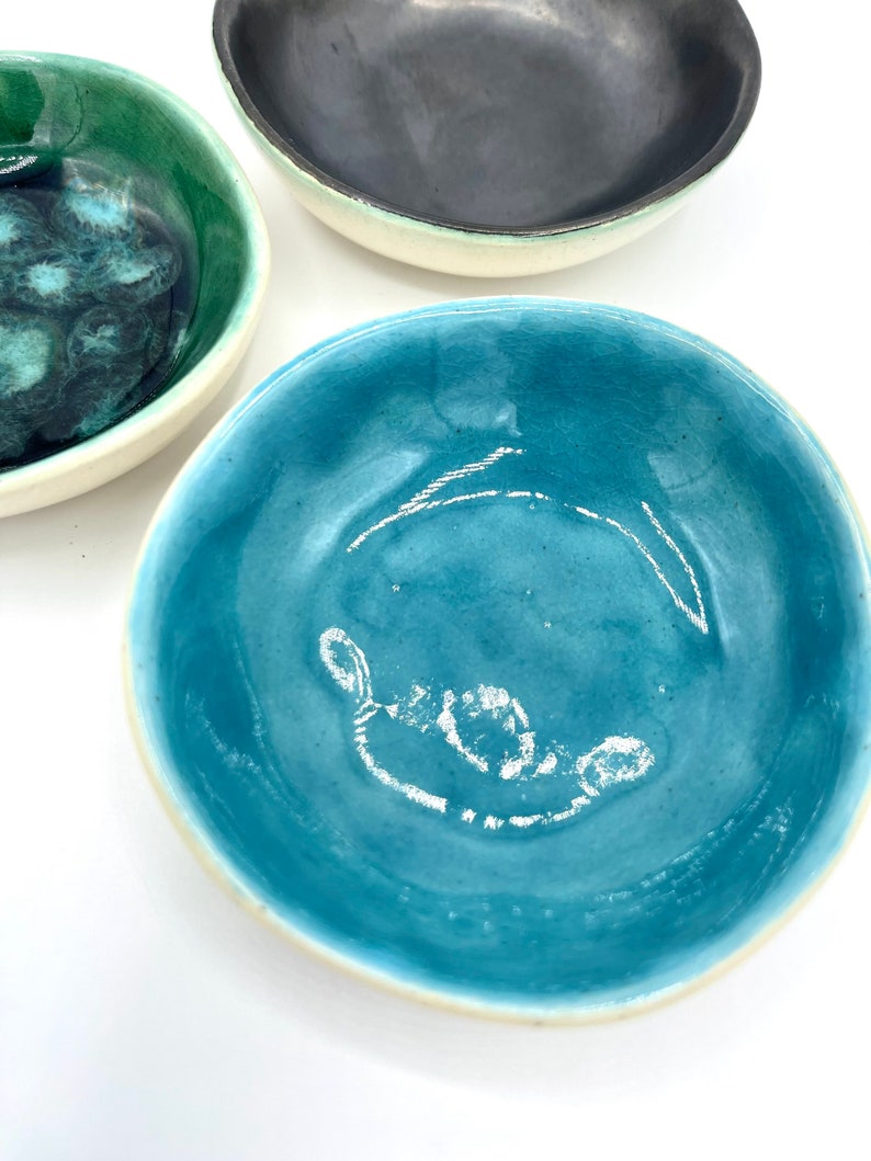 Kitchen & Dining Plates Tapas Bowls Saucer /Jewelry Holder Ceramic Mini ...