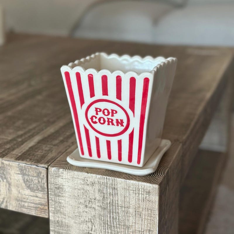 Ceramic Popcorn Planter - Etsy