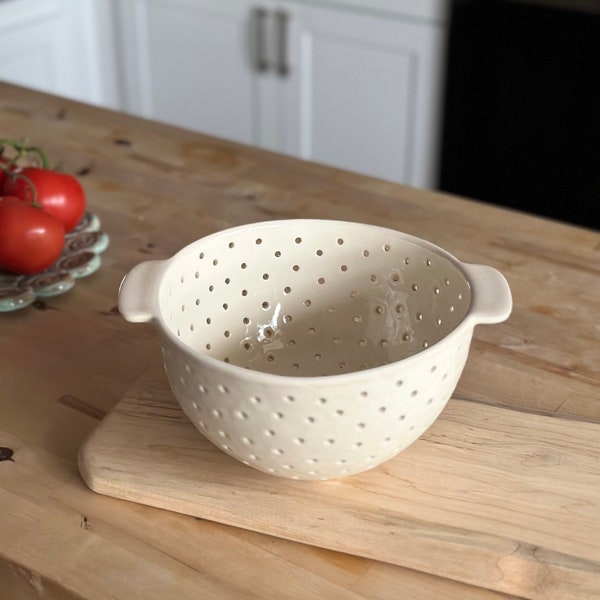 Ceramic Colander - Etsy