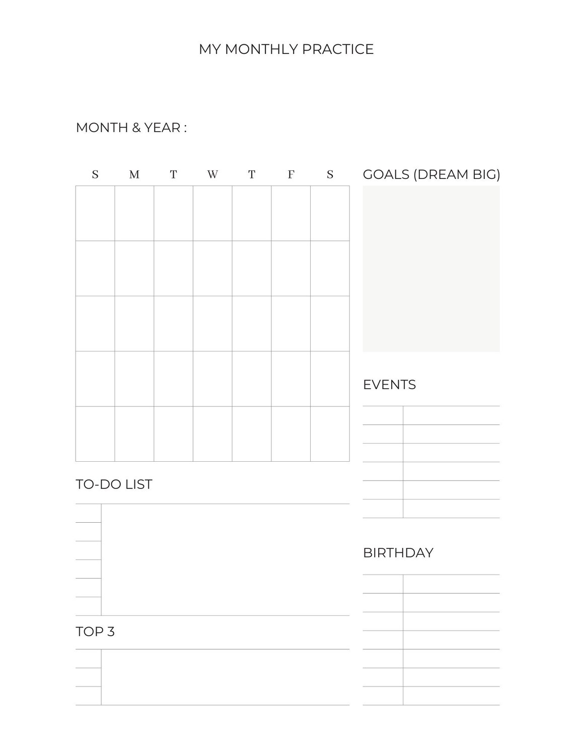 MANIFEST Digital Printable Journal and 4-week Program. - Etsy