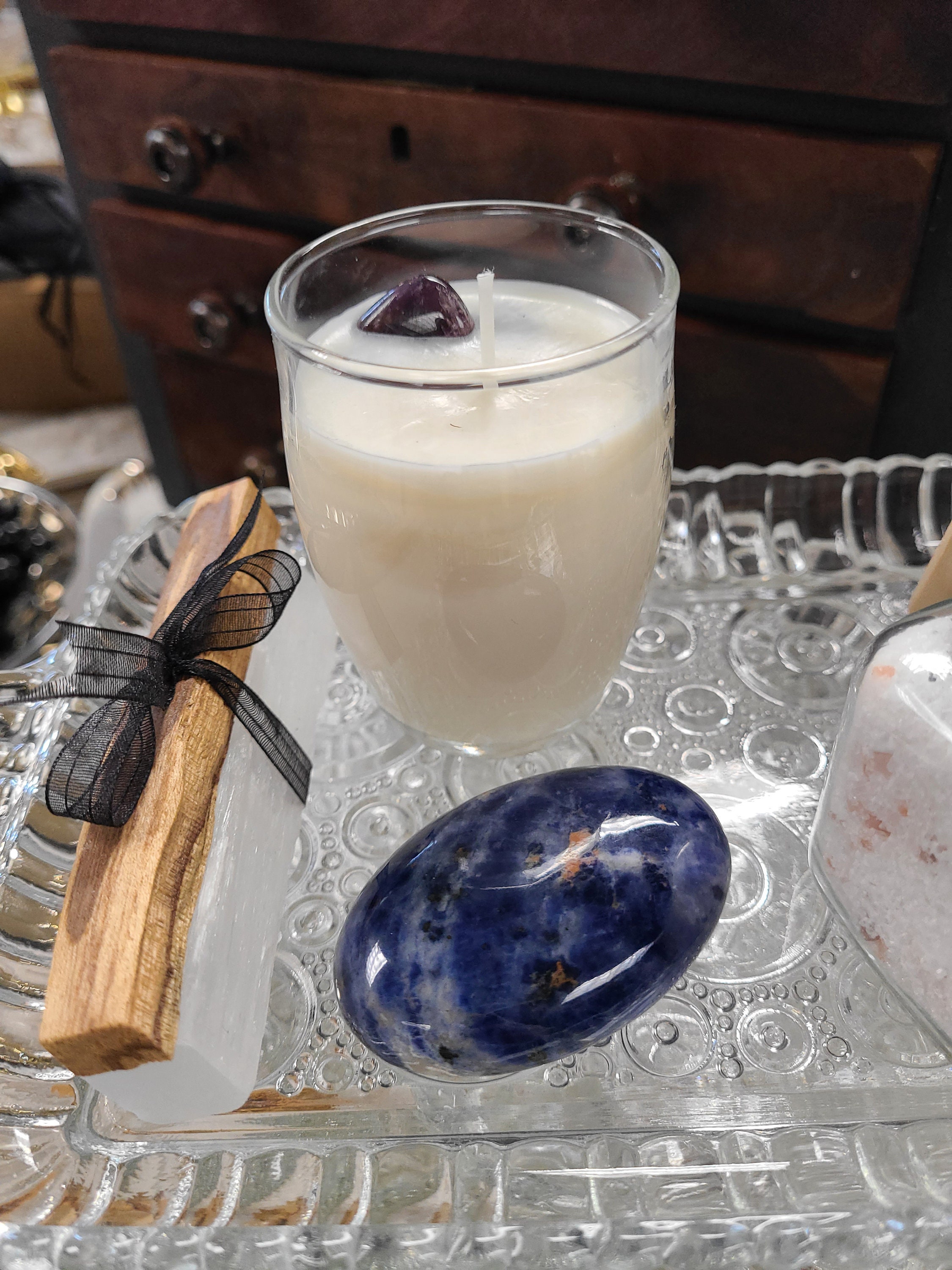 New Moon Full Moon Ritual Kit. Manifesting Bundle. Gift Basket. Teacup ...