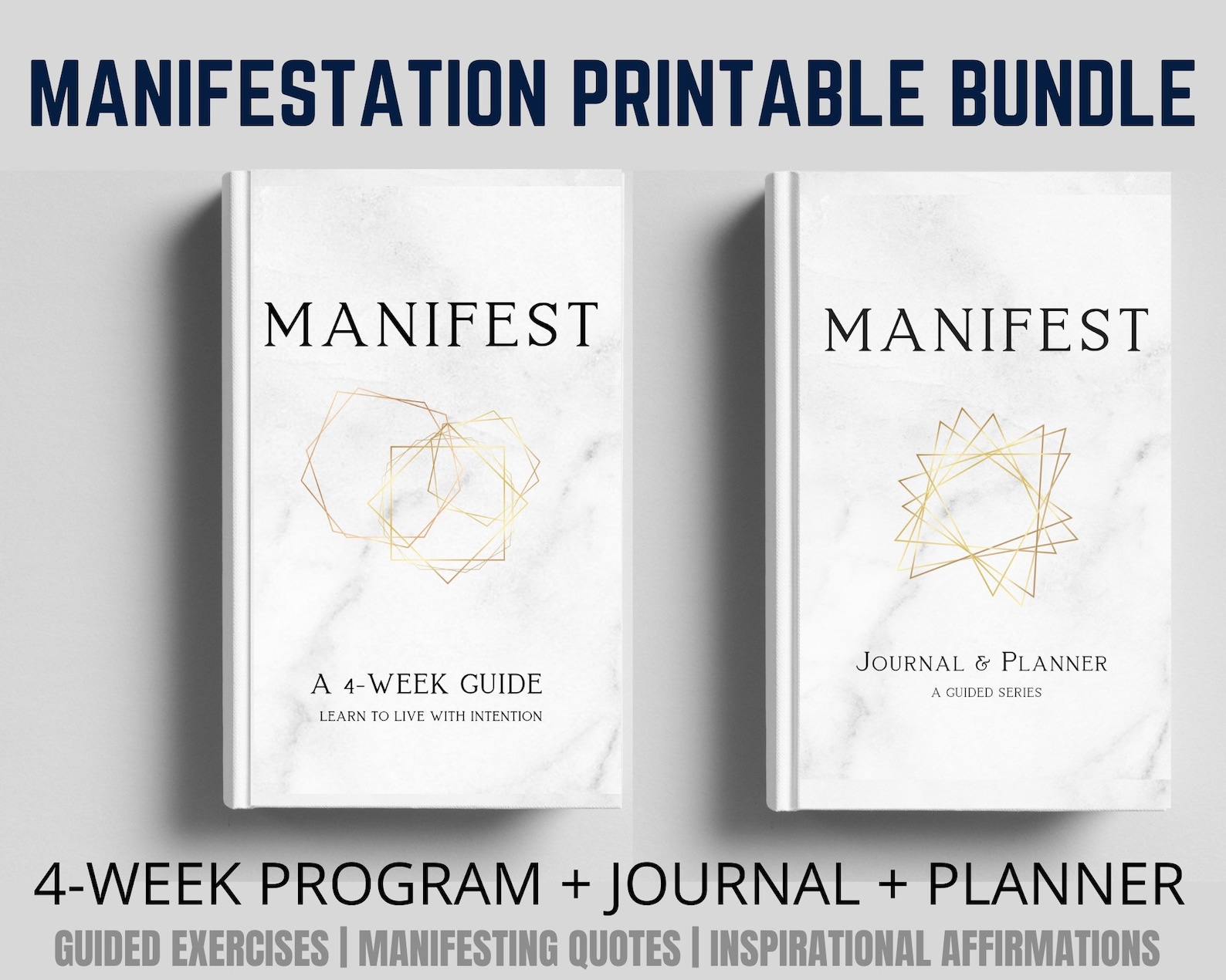 MANIFEST Digital Printable Journal and 4-week Program. Manifesting ...
