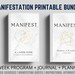 MANIFEST Digital Printable Journal and 4-week Program. Manifesting ...