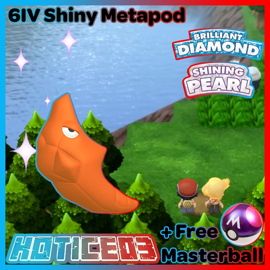 6IV Shiny Metapod Pokemon Brilliant Diamond Shining Pearl - Etsy
