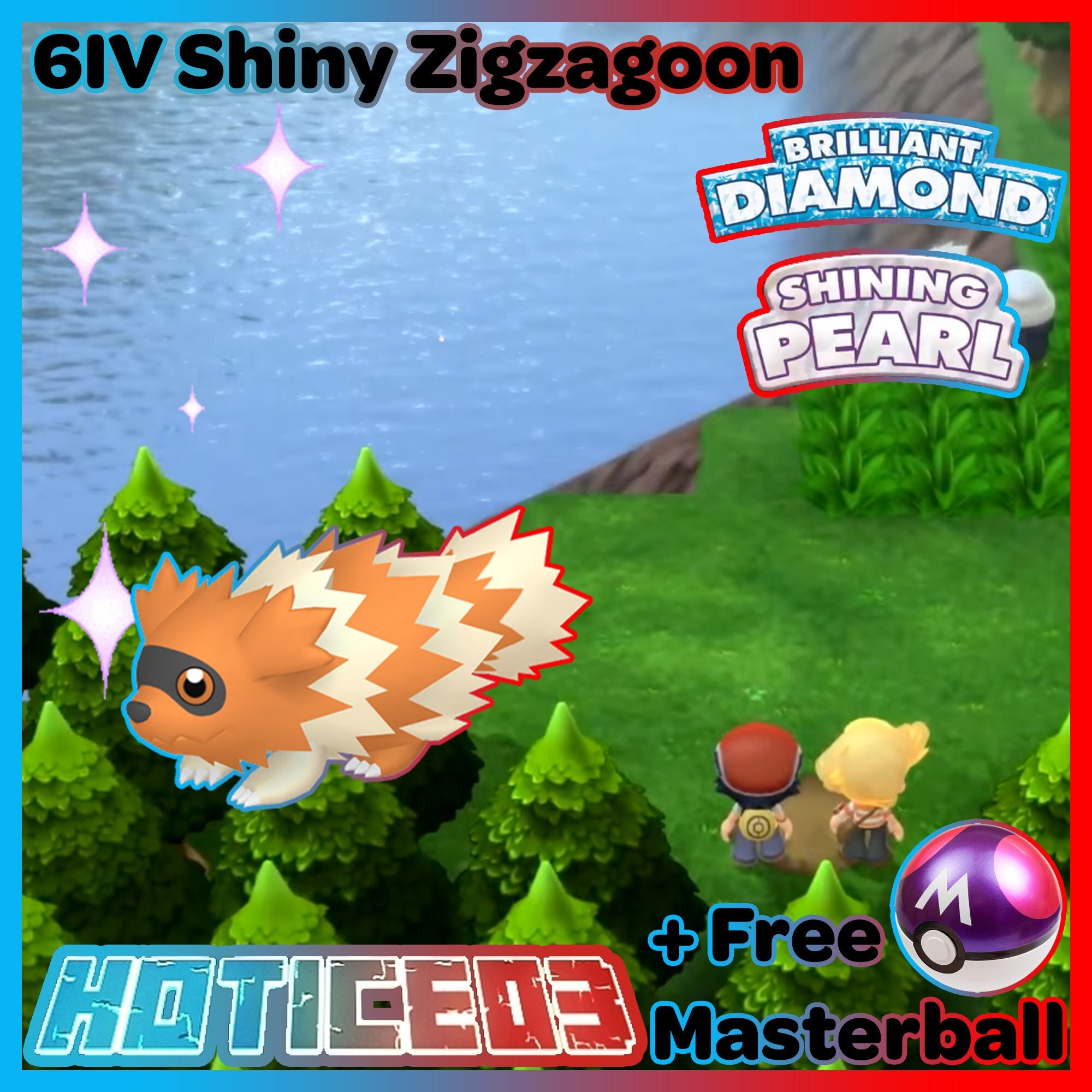 Shiny Zigzagoon Pokemon X