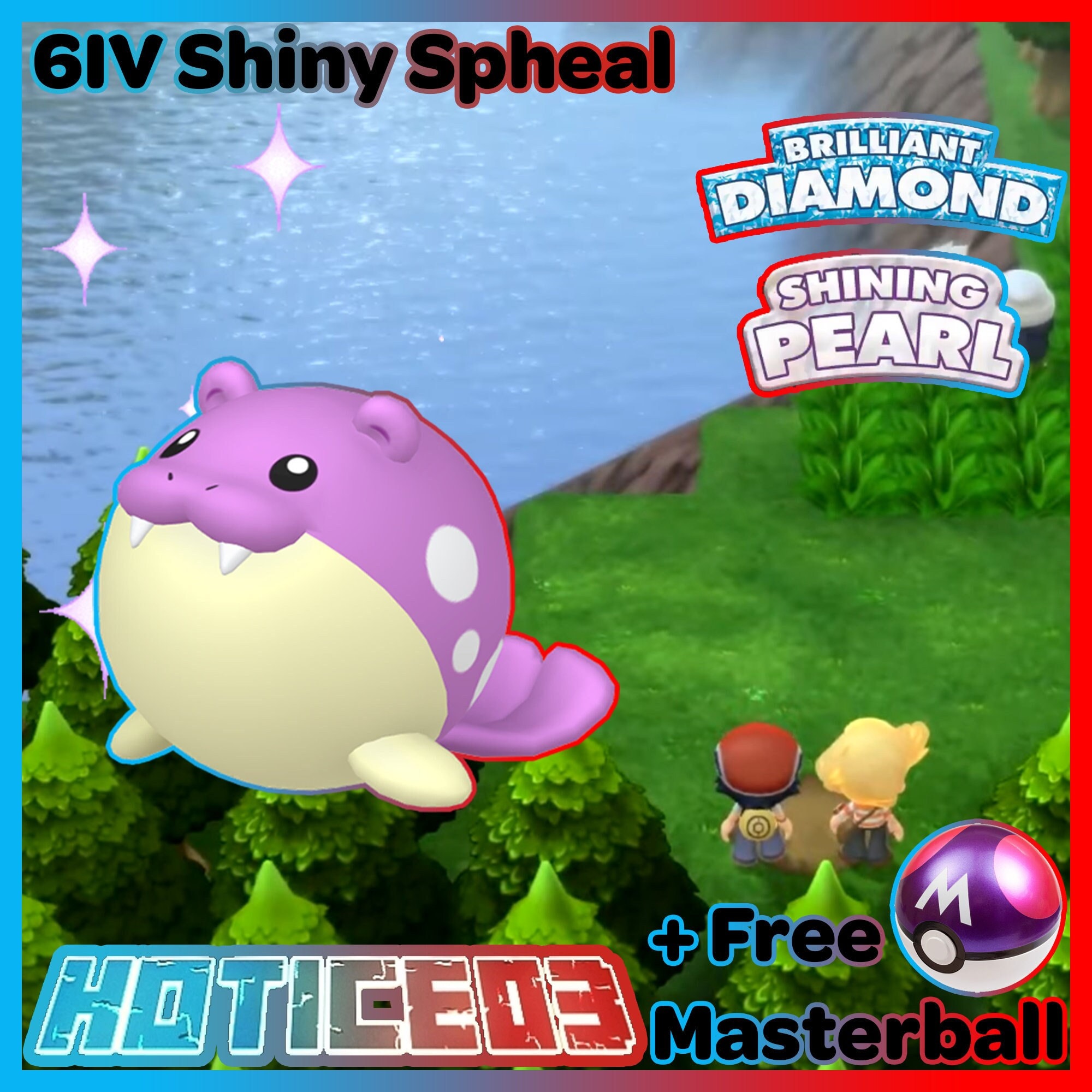 Shiny Spheal Pokemon