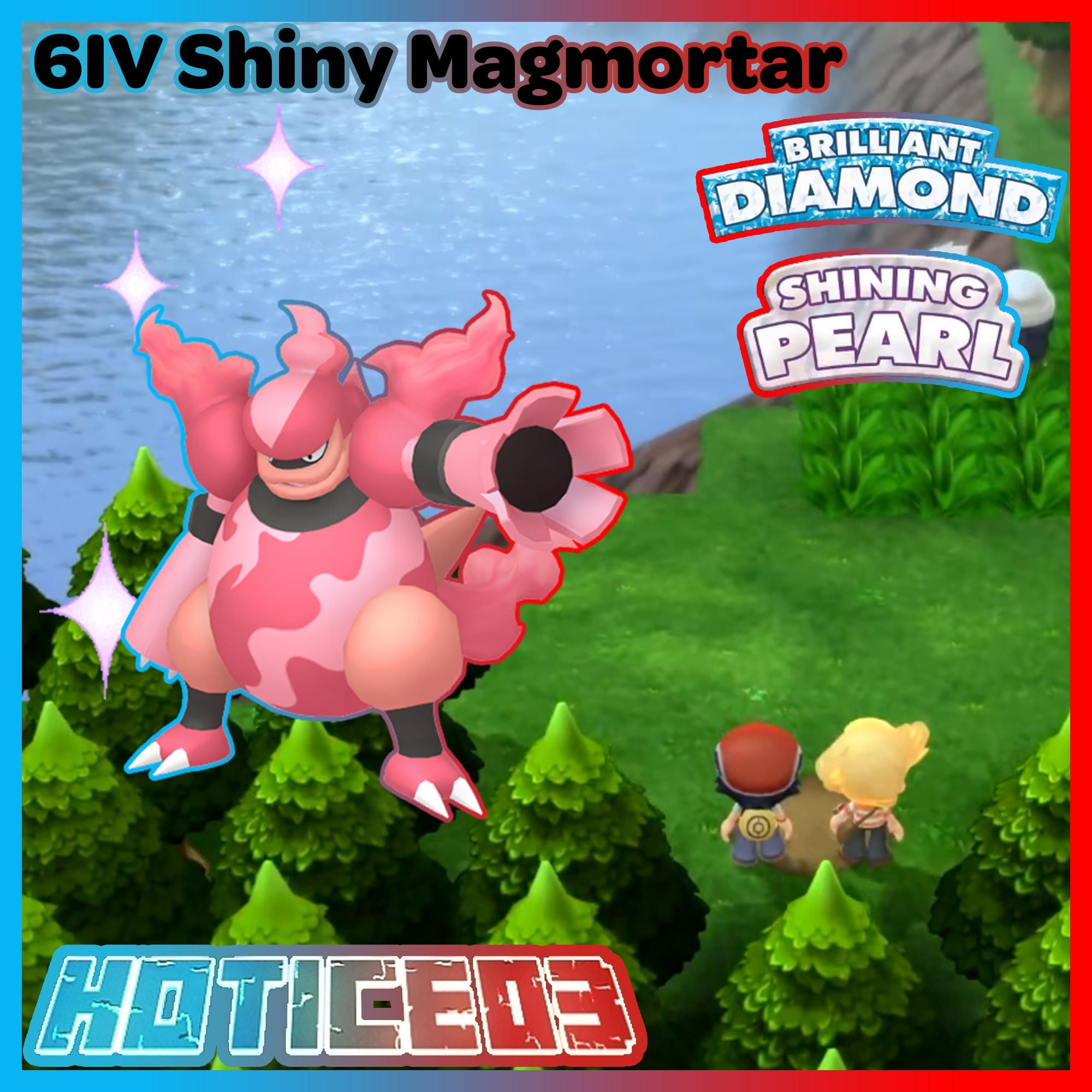 Pokemon Magmortar Shiny