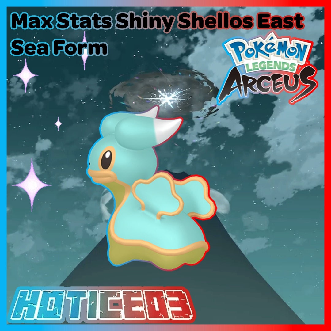 Pokemon Legends: Arceus Shiny Shellos East Max Stats - Etsy