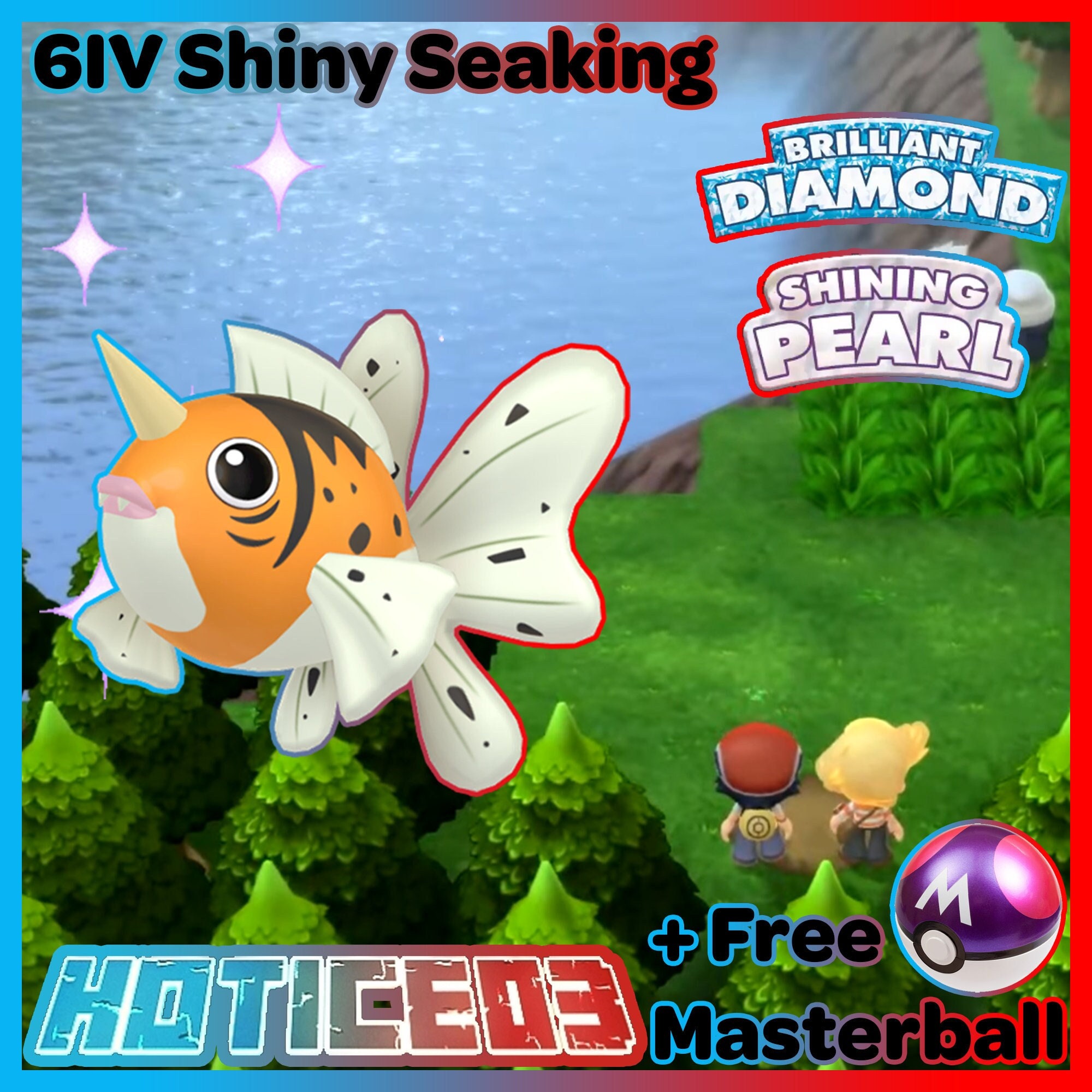 Shiny Seaking Pokemon