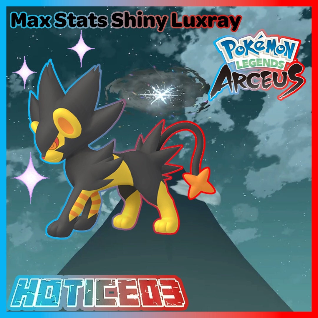 Pokemon Legends: Arceus Shiny Luxray Max Stats - Etsy