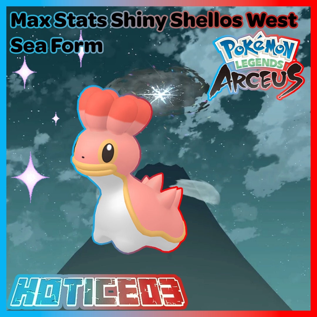 Pokemon Legends: Arceus Shiny Shellos West Max Stats - Etsy
