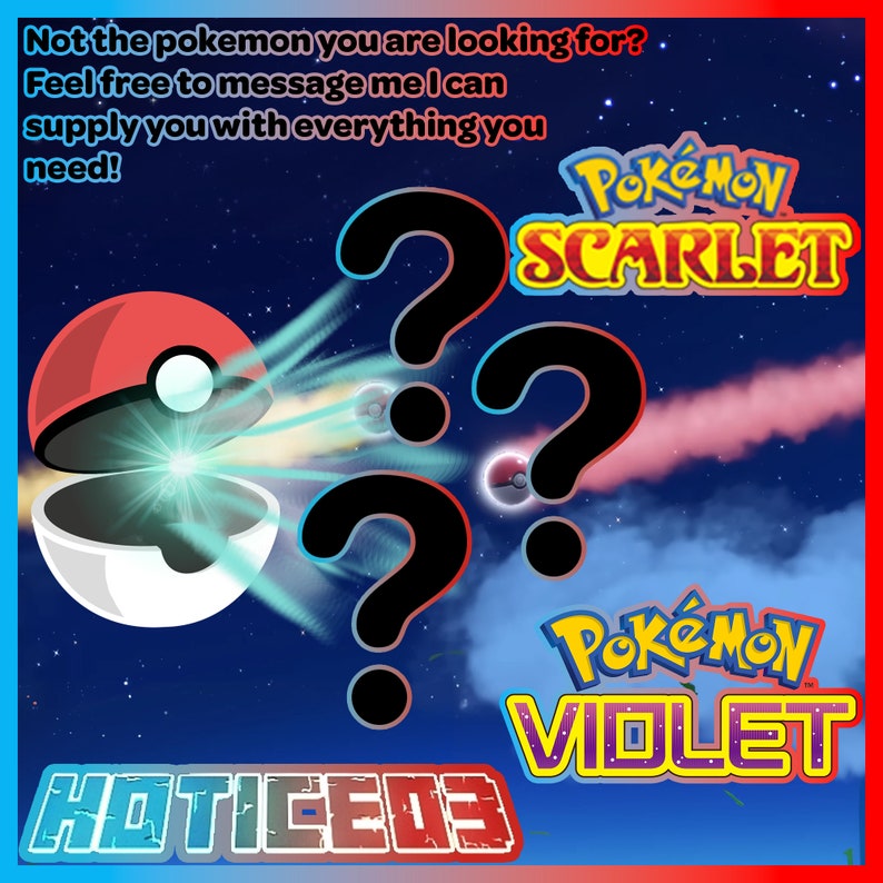 Pokemon Scarlet Violet Flutter Mane Max Stats 6iv Master Etsy