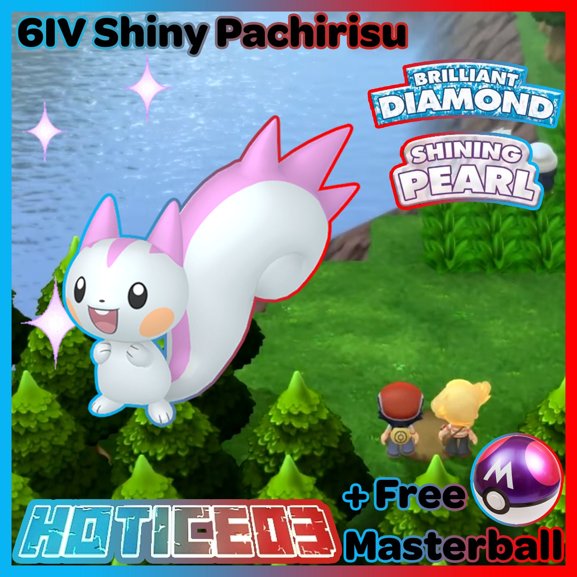 Shiny Pachirisu Pokemon X