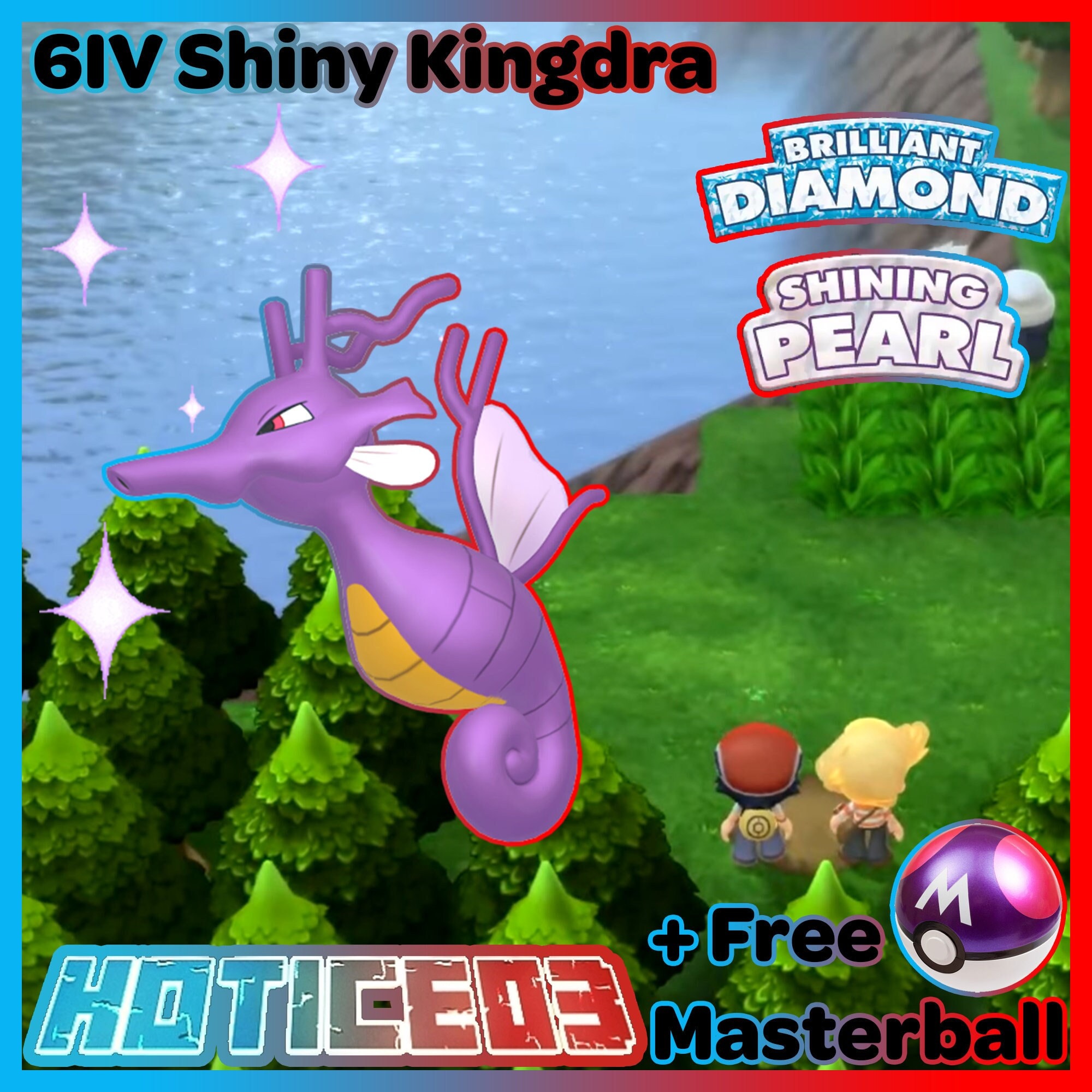 Shiny Kingdra Pokemon X