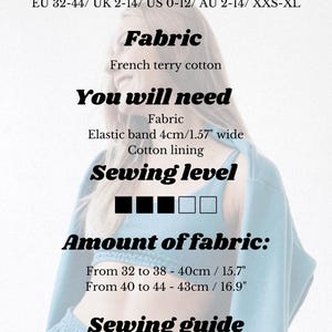 Bra Top PDF Sewing Pattern, Crop Top Digital Pattern, Sport Top ...