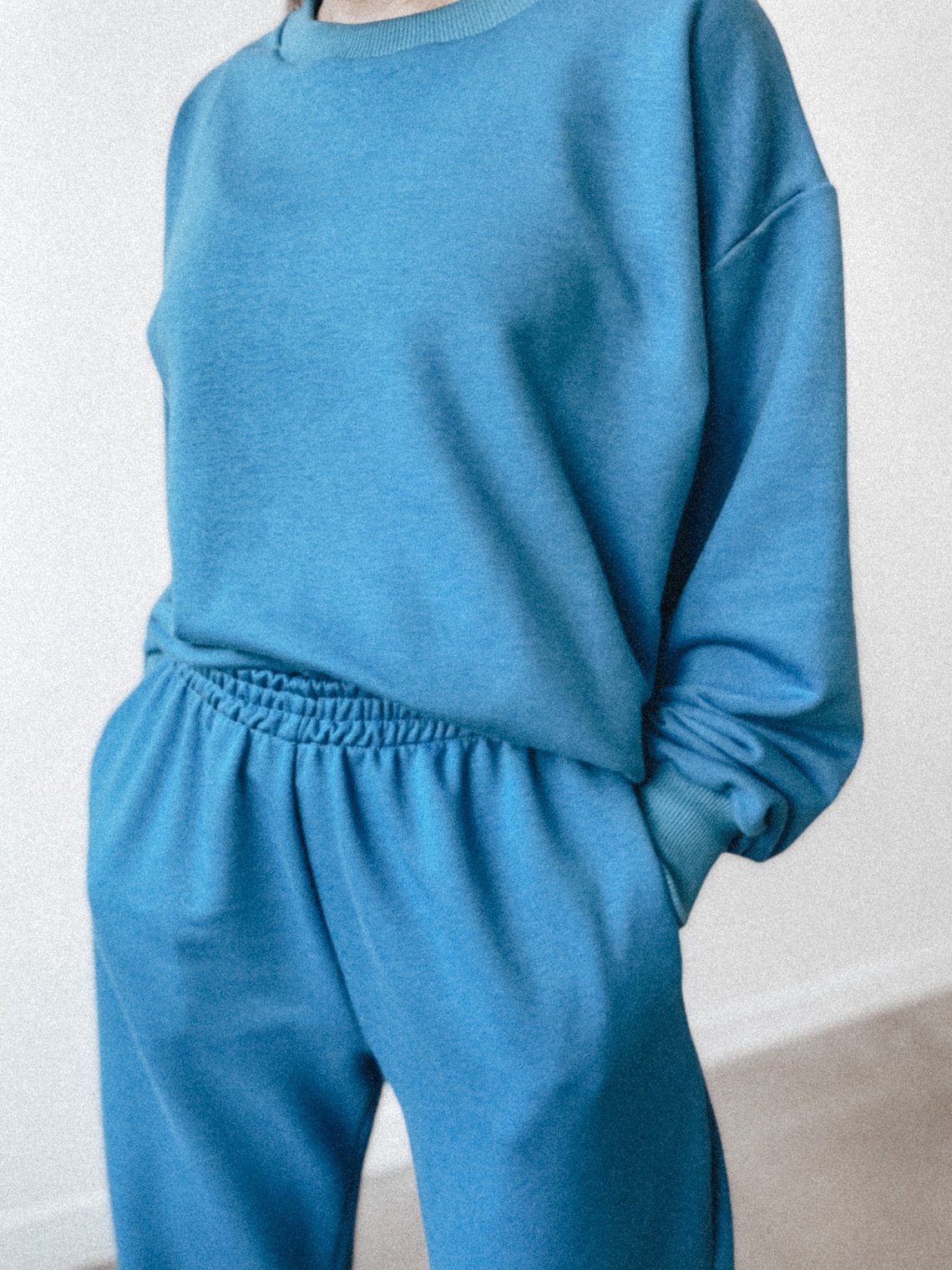 UNISEX Comfy Set High Waist Sweatpants and Hoodie | Etsy