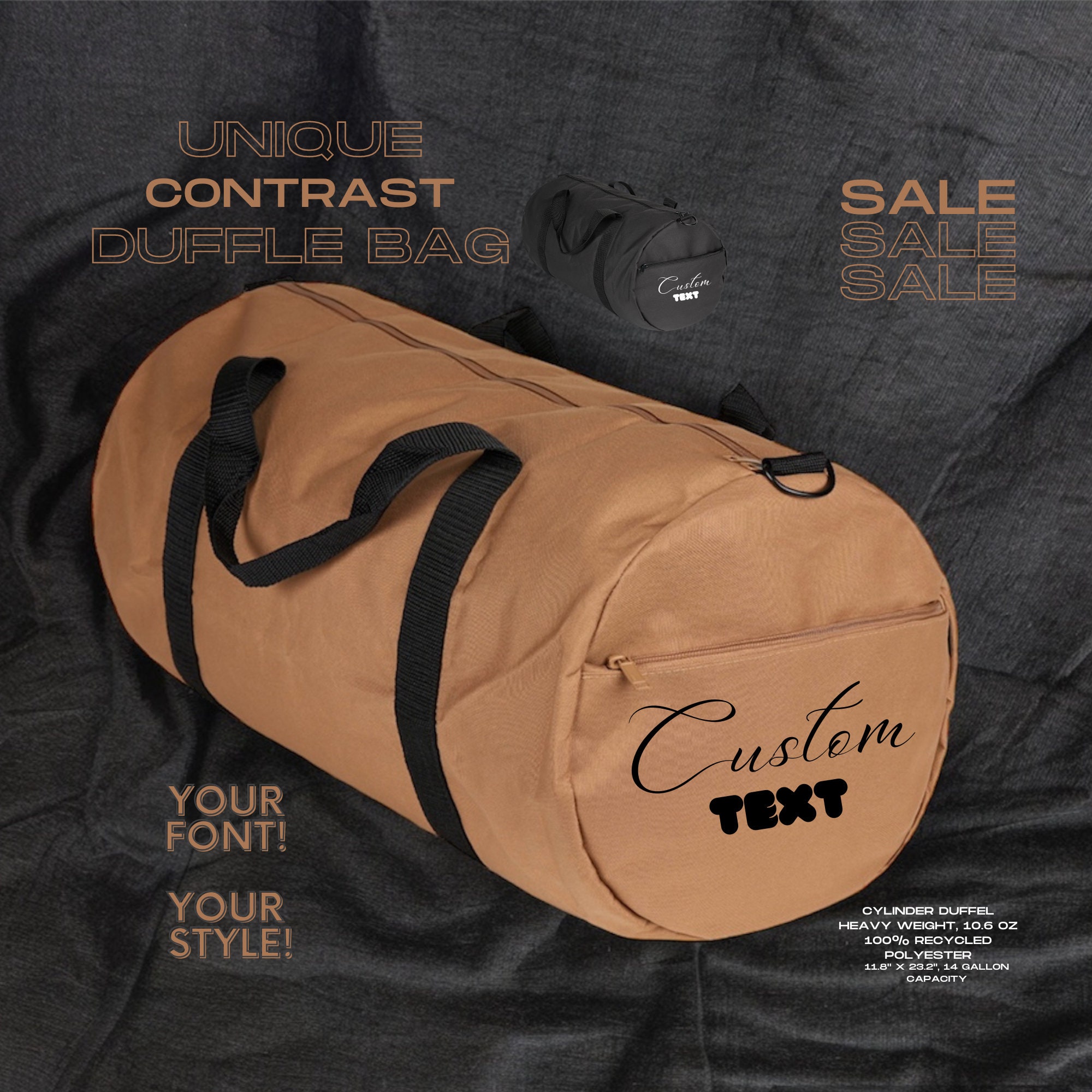 Custom Duffle Bag, Custom Duffle Bag With Logo, Custom Gifts ...