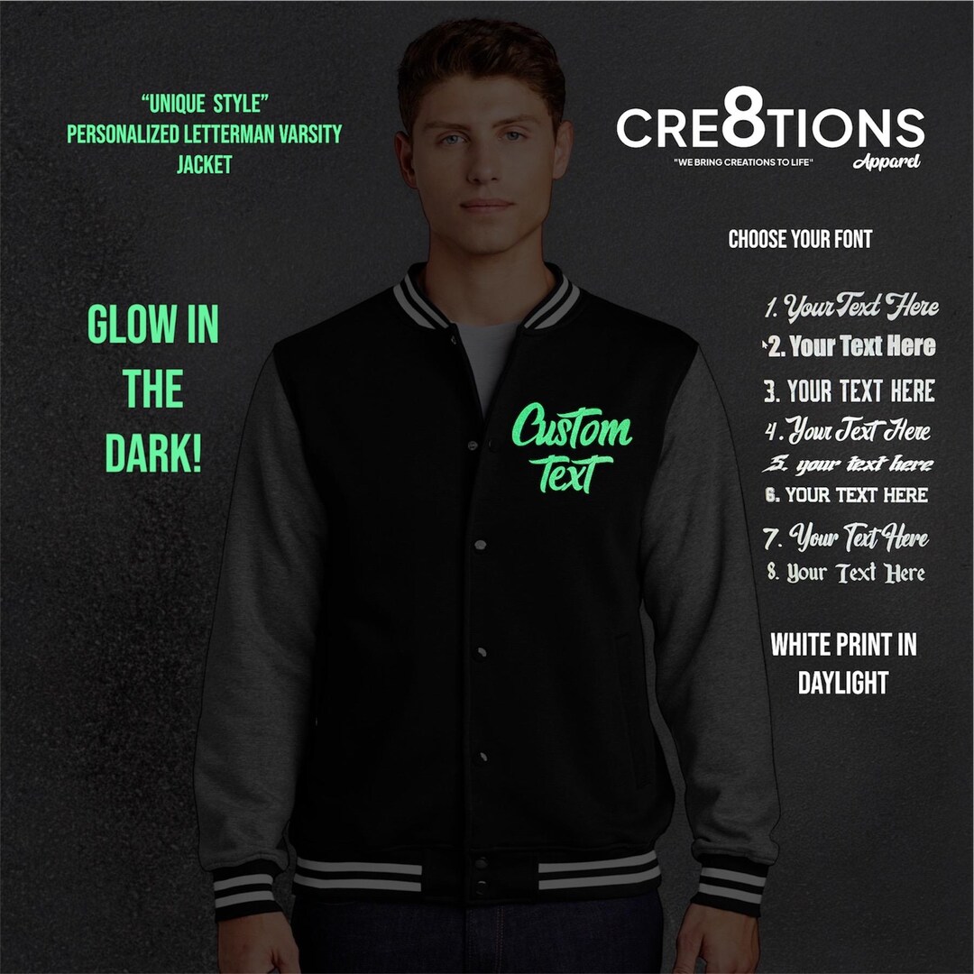 Personalized Varsity Jacket, Custom, Custom Letterman Varsity Jackets ...