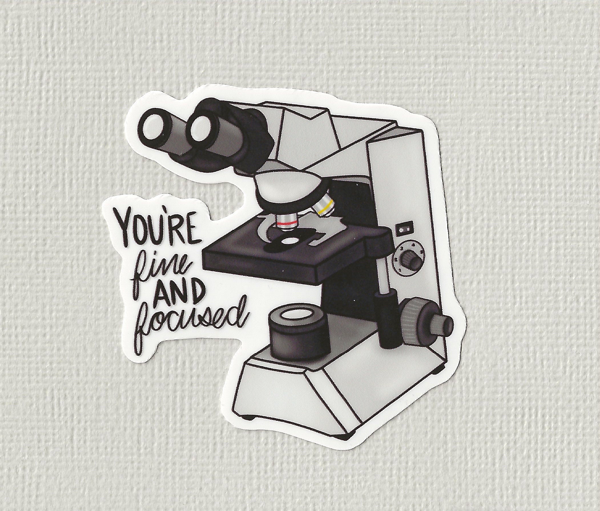 Microscope Fine and Focused - Etsy
