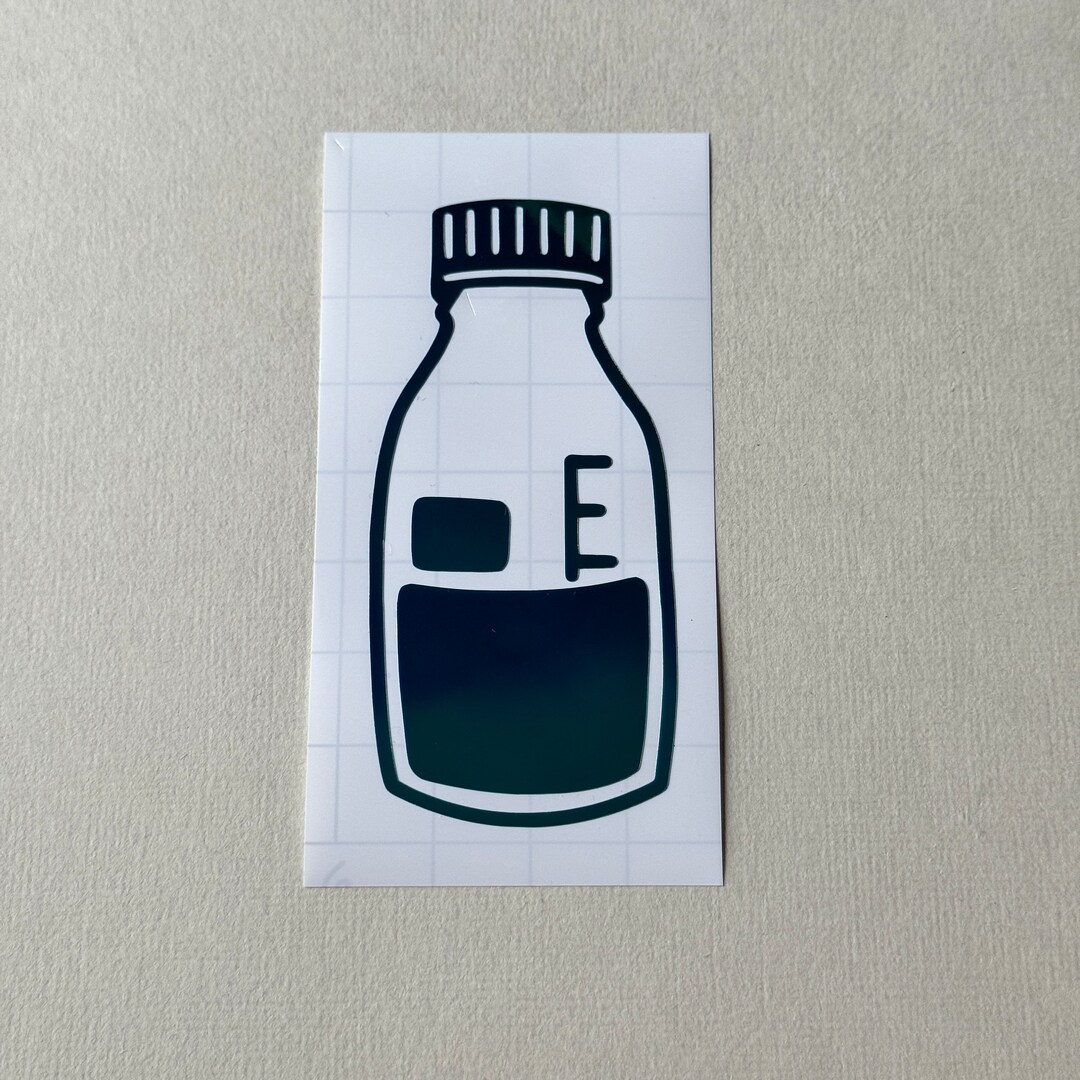 Lab Bottle Vinyl Decal - Etsy