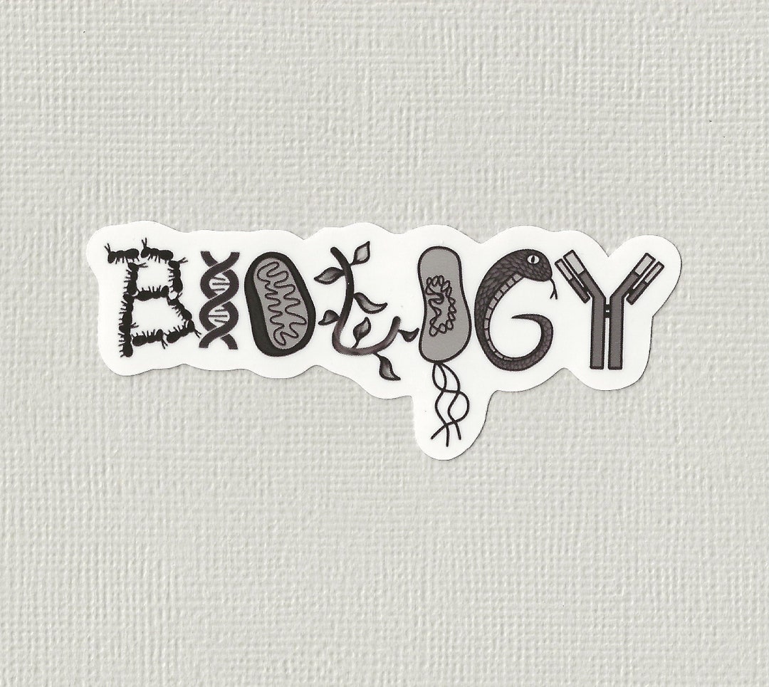 Biology Sticker - Etsy