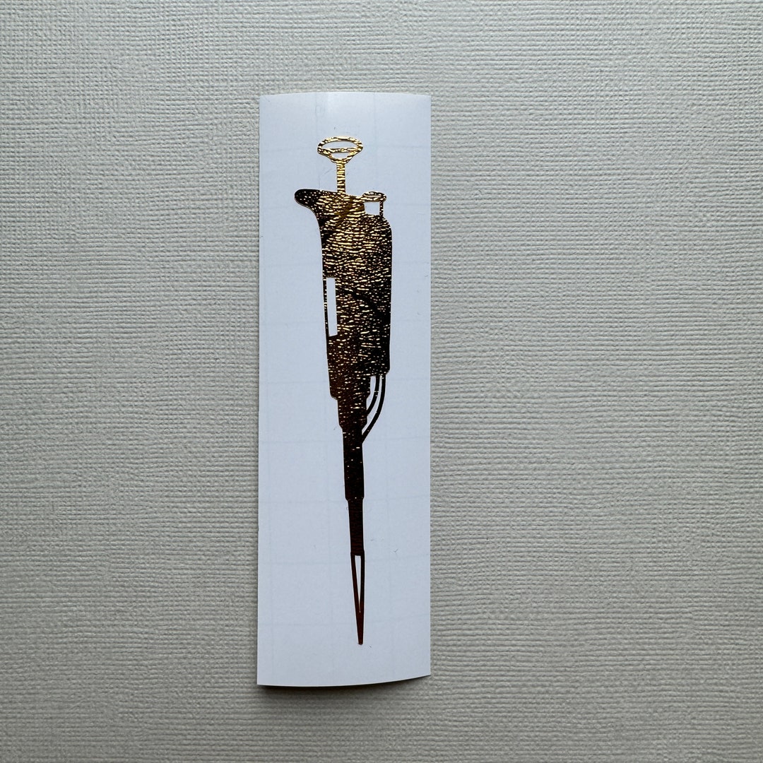 Pipette Vinyl Decal - Etsy