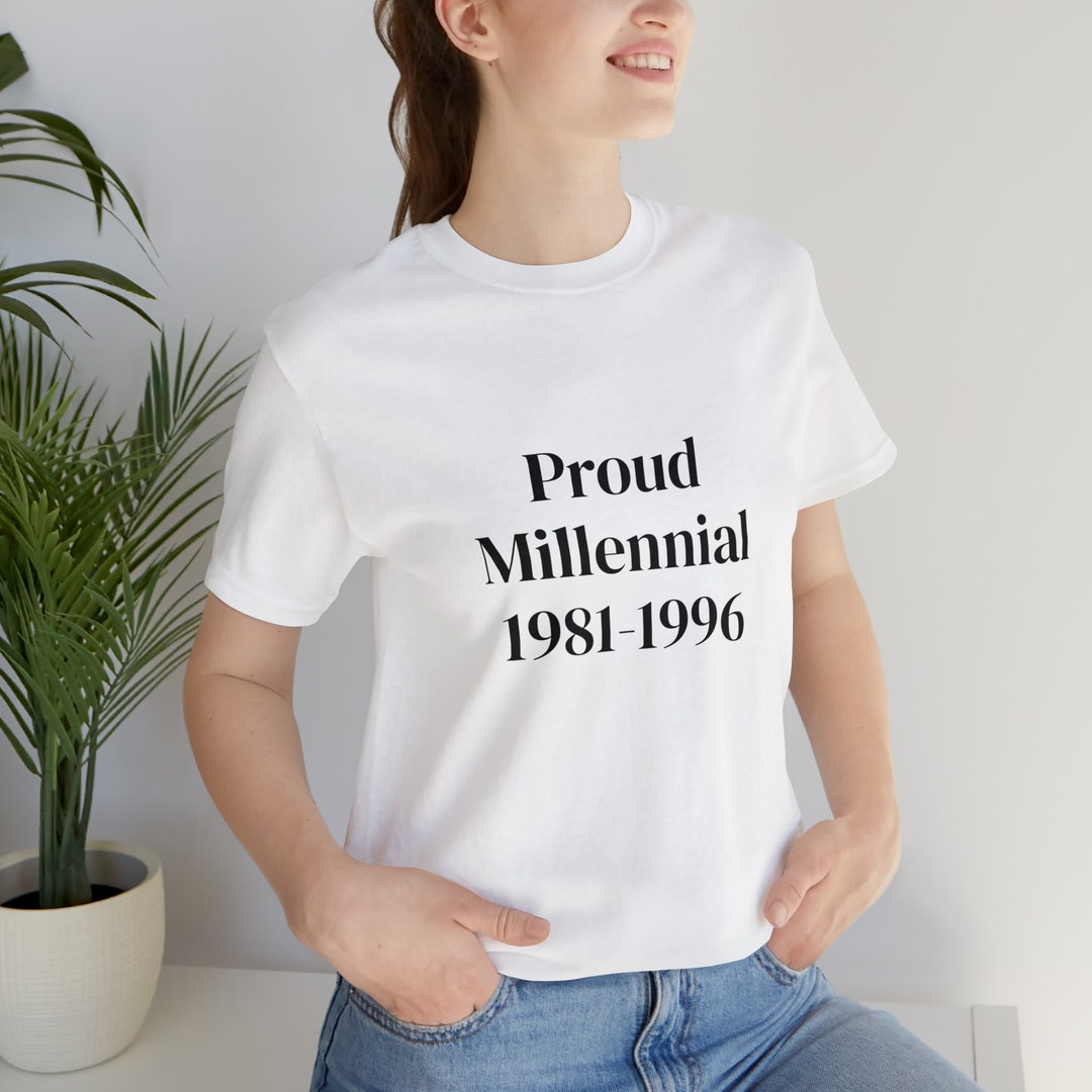 Generation Y 1981-1996 (millennial) T Shirt - Etsy