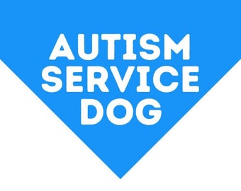 Autism Dog Bandana - Etsy