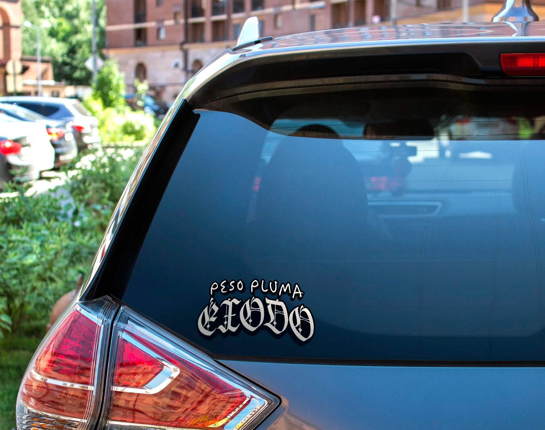 Peso Pluma Éxodo SVG, Pegatina, Corte Vinil, dxf, Corridos Tumbados ...