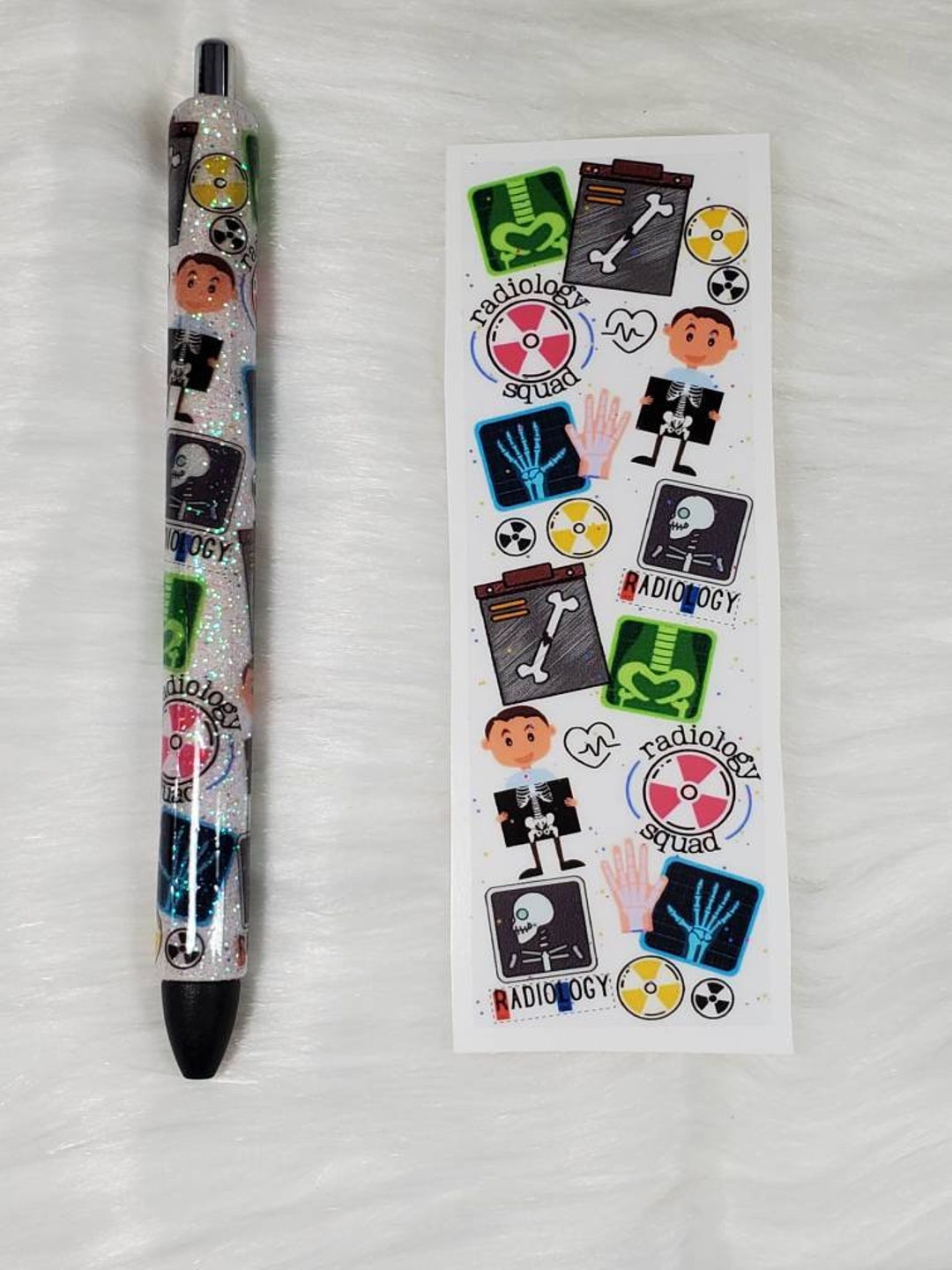 XR Tech Gel Pen/radiology Glitter Pen - Etsy