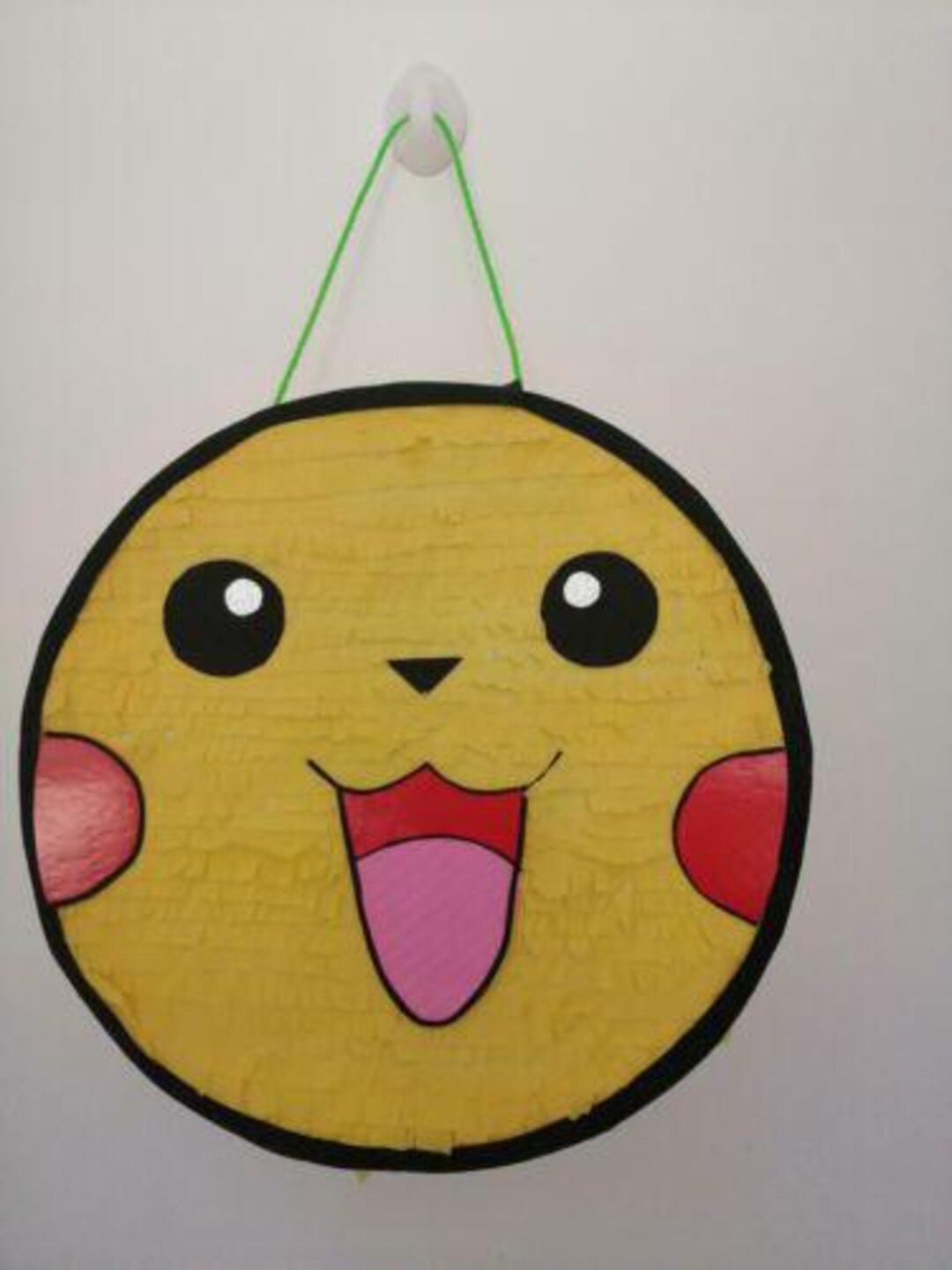 Pikachu Circle Shape Pinata With Stick Pinata , Size 30cm. - Etsy