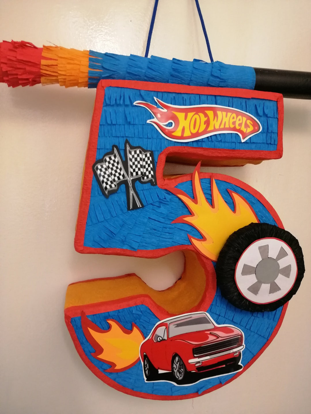Number 5 Pinata Theme Car Wheels (don't Postage to Belfast ) - Etsy