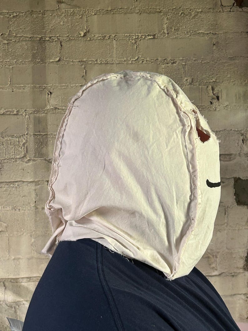 The Strangers Movie Man in the Mask Costume Killer Sack Hood Halloween ...