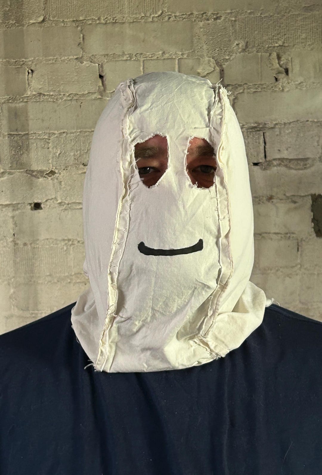 The Strangers Movie Man in the Mask Costume Killer Sack Hood Halloween ...