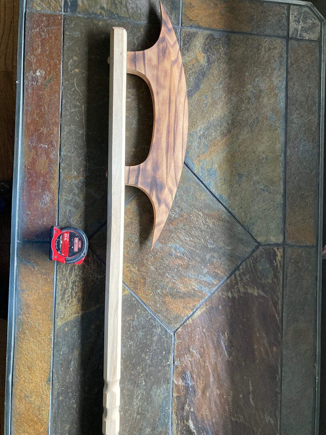 Handmade Wooden Bardiche Halberd Pole Arm | Etsy